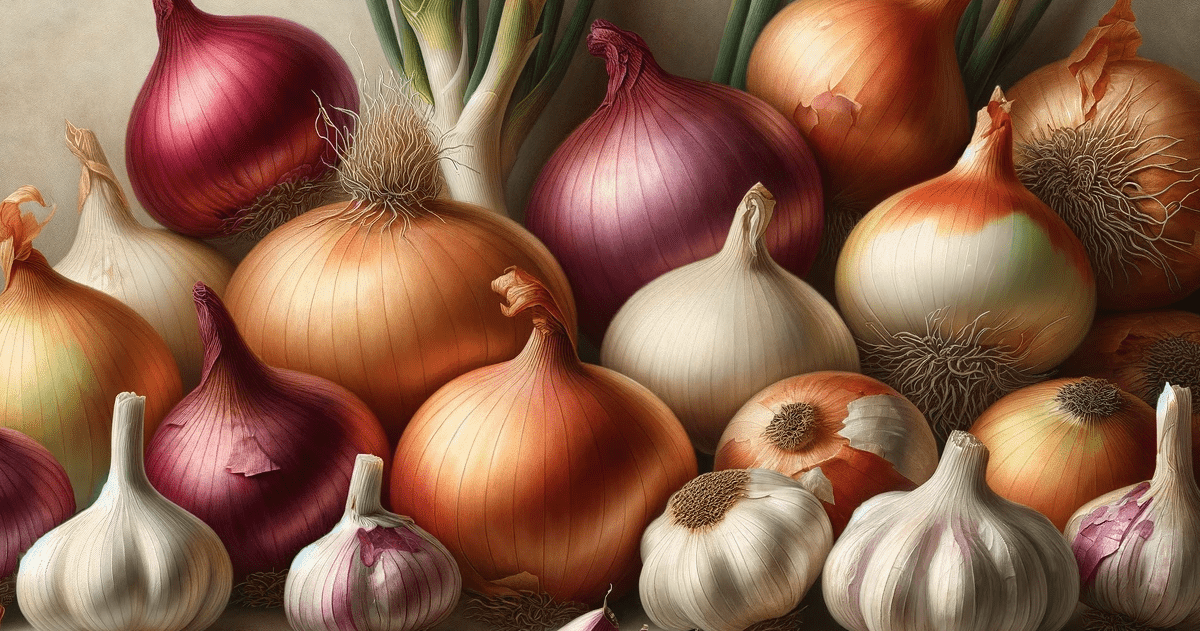 The Alliums Almanac: From Purple Garlic to Walking Onions