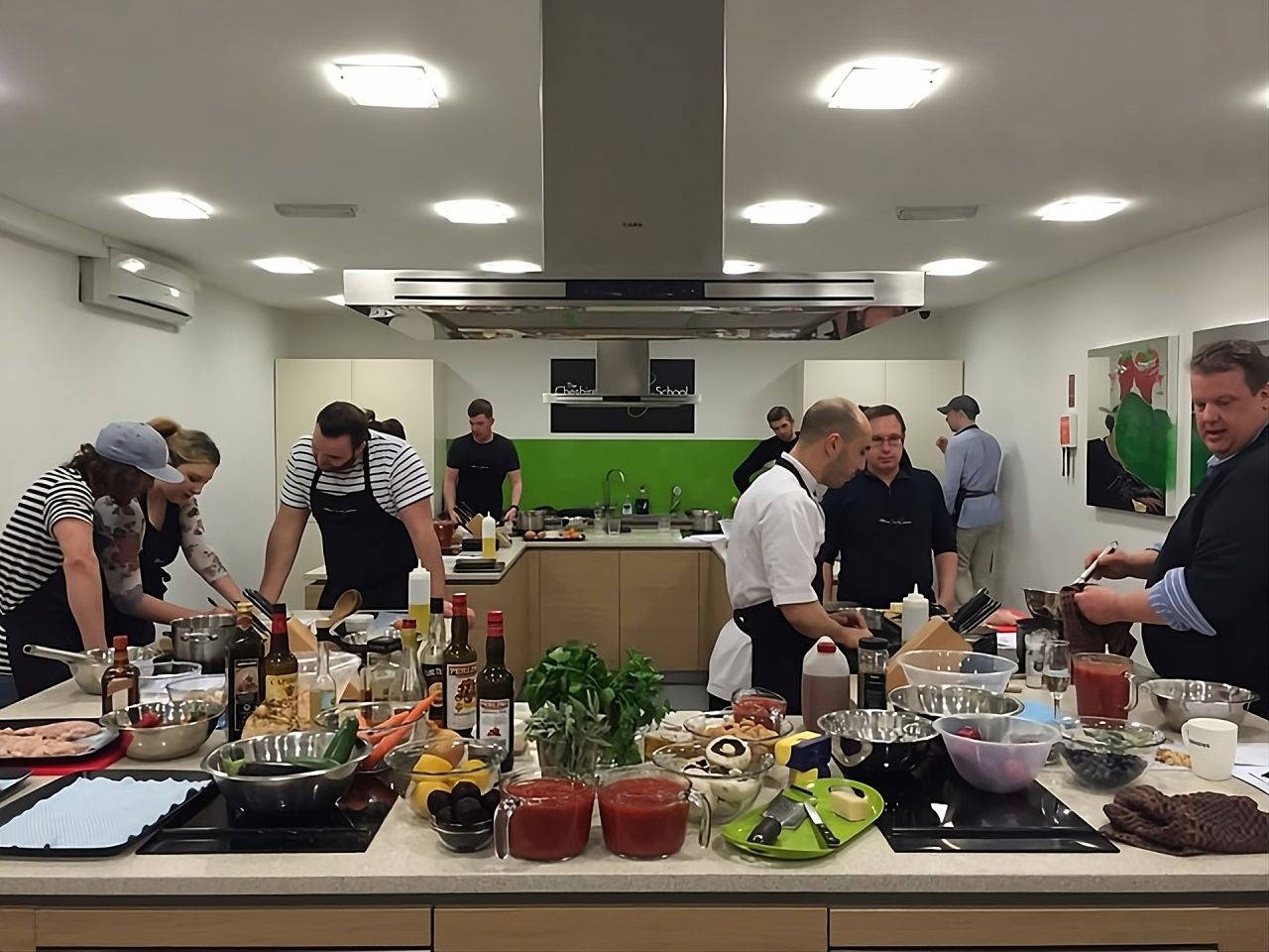 Team Building in Manchester - The Cheshire Cookery School